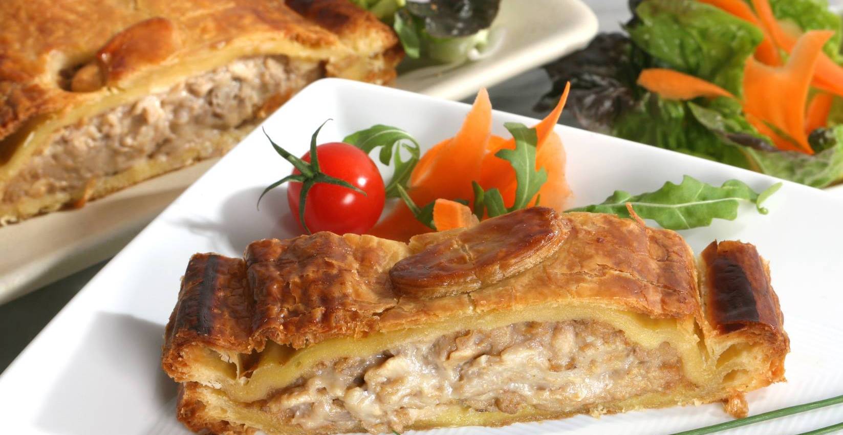 Feuilletés poulet champignons un classique, une entrée délicieuse et ...
