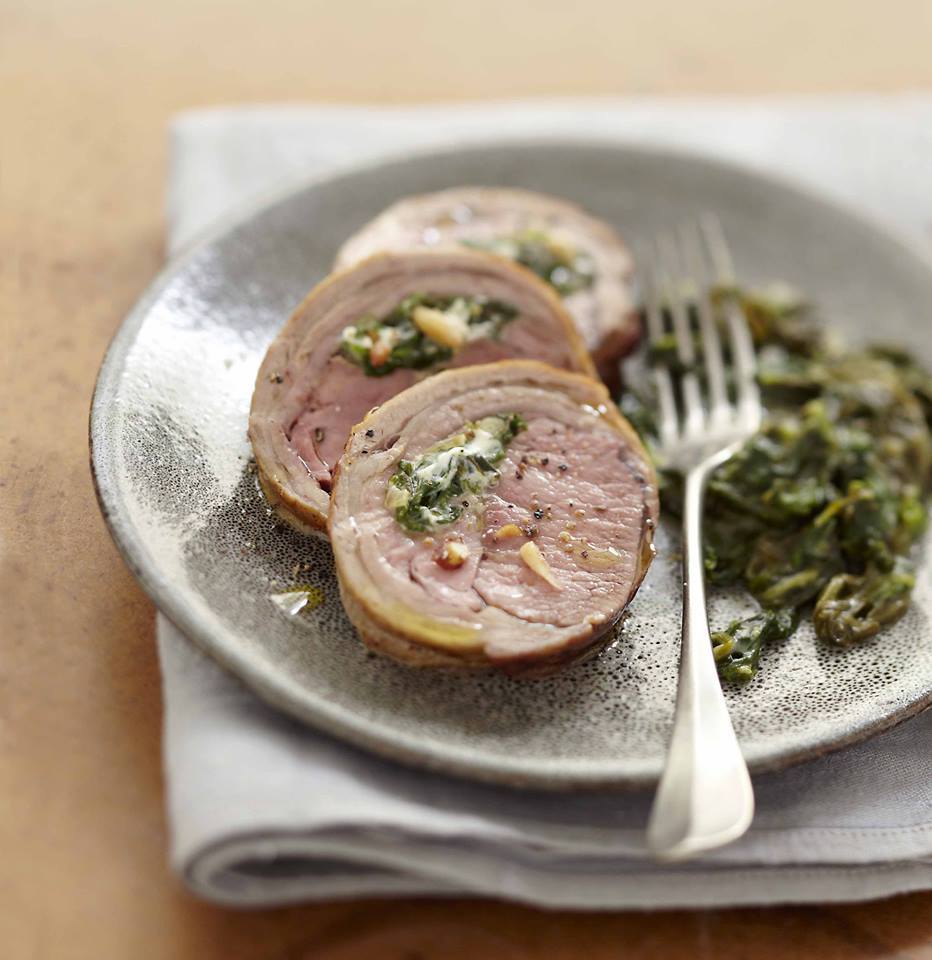 Filet d'Agneau aux Épinards & Carré Frais une belle recette d'agneau