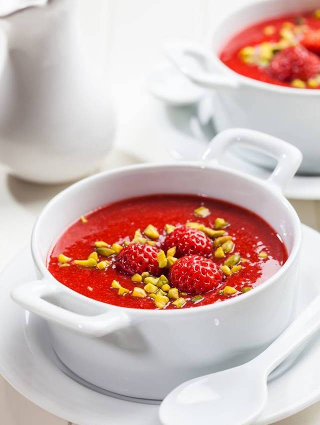 Soupe de fruits rouges, un délicieux desserts fruité tout simple ...